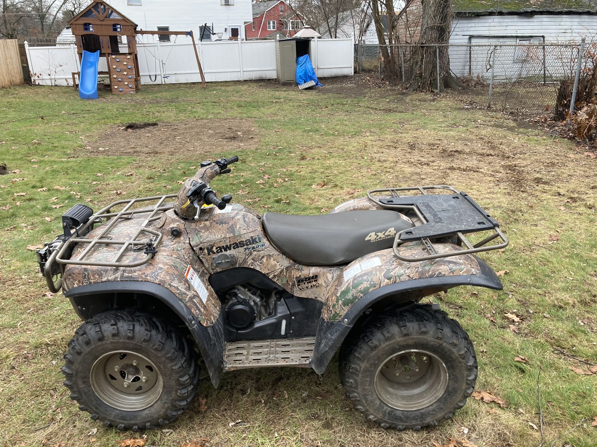 2002 Kawasaki Prairie 650 V Twin 4x4 for Sale in Springfield, MA - OfferUp