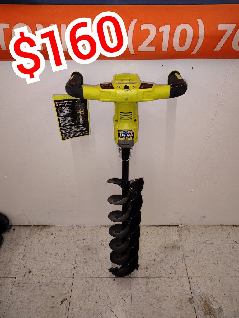 Ryobi ONE+ HP 18V Brushless Cordless Earth Auger w/ 6" Bit for Sale in ...