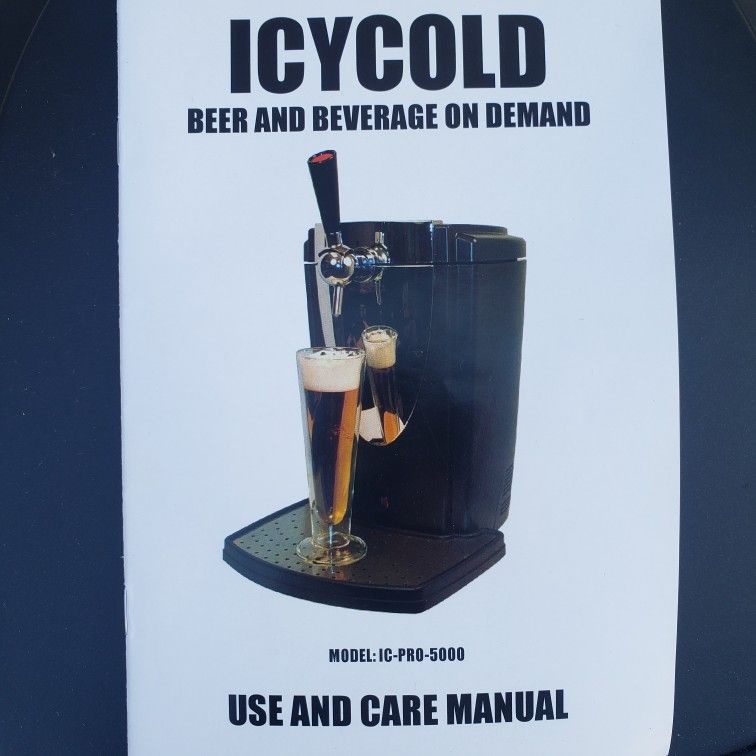 Icy Cold Mini Kegerator 6 Liters Beer And Beverage Dispenser for Sale ...