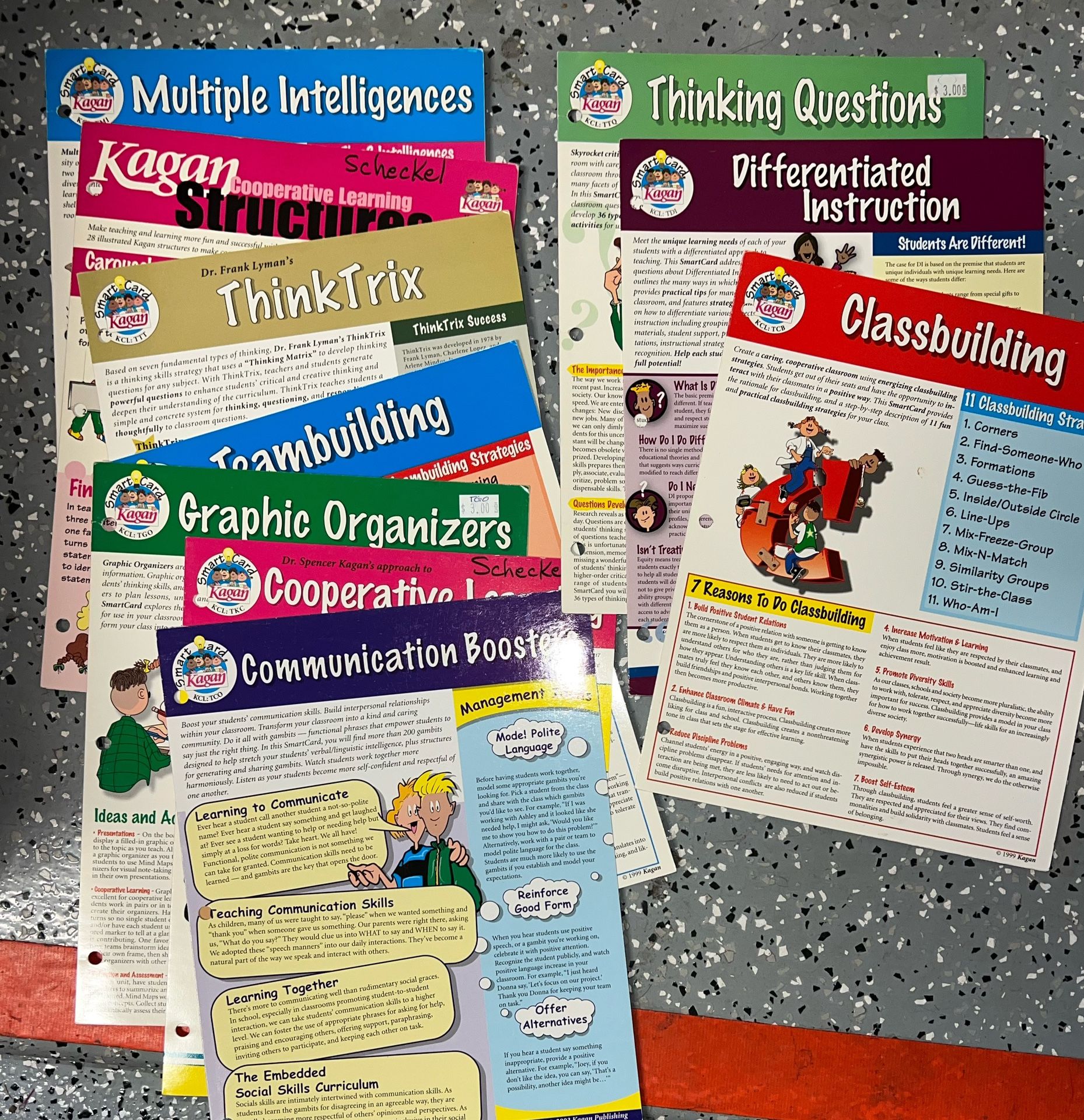 Kagan Smart Cards And Teacher Resources for Sale in Sun City, AZ - OfferUp