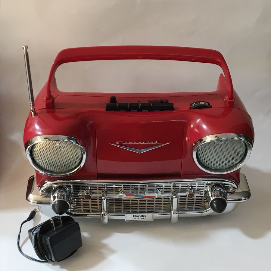 Vintage Randix 57 Chevy AM FM Radio Cassette Player - Works Great! for ...