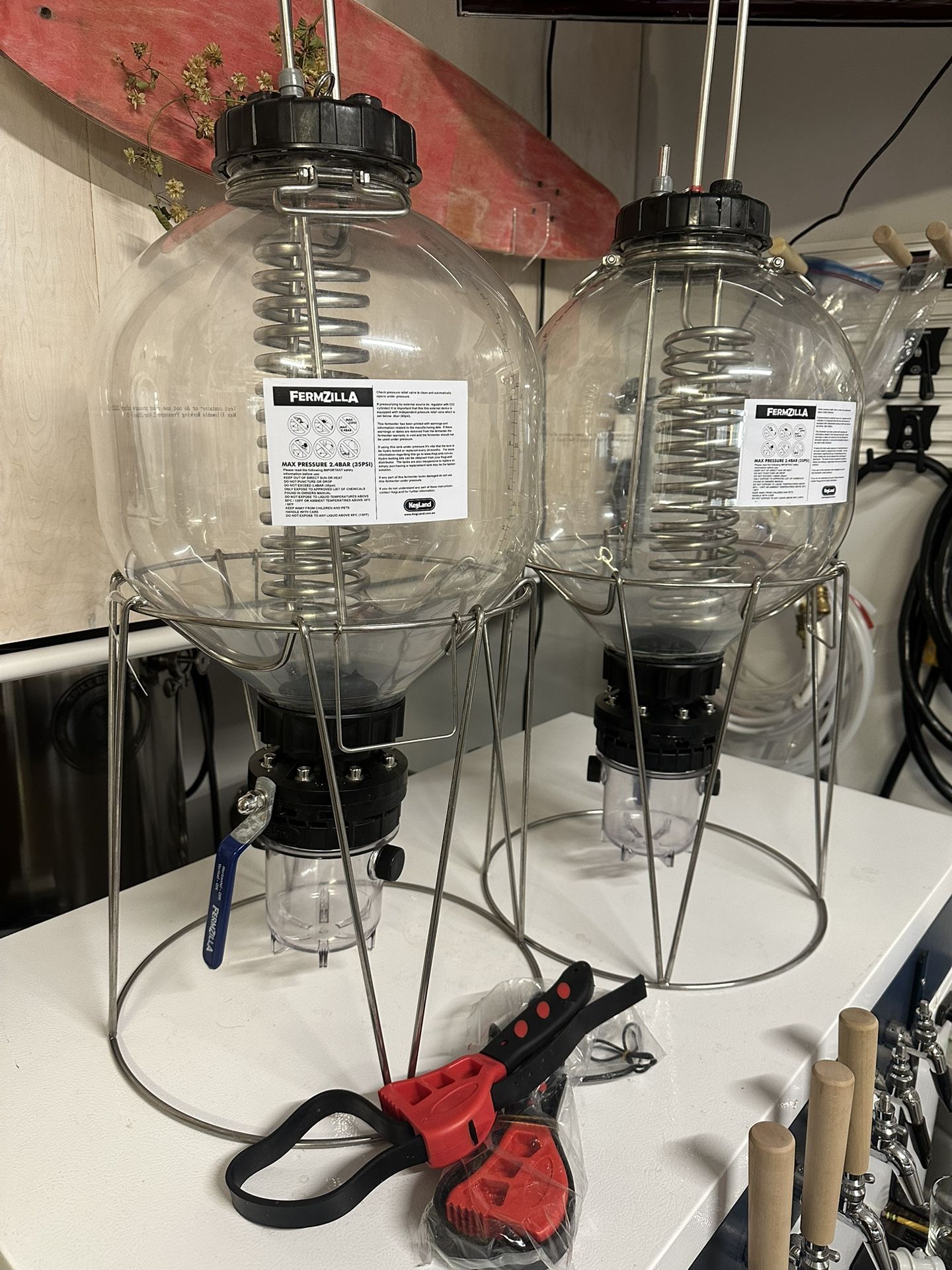 FermZilla Fermenters With Extras 27L for Sale in Issaquah, WA - OfferUp
