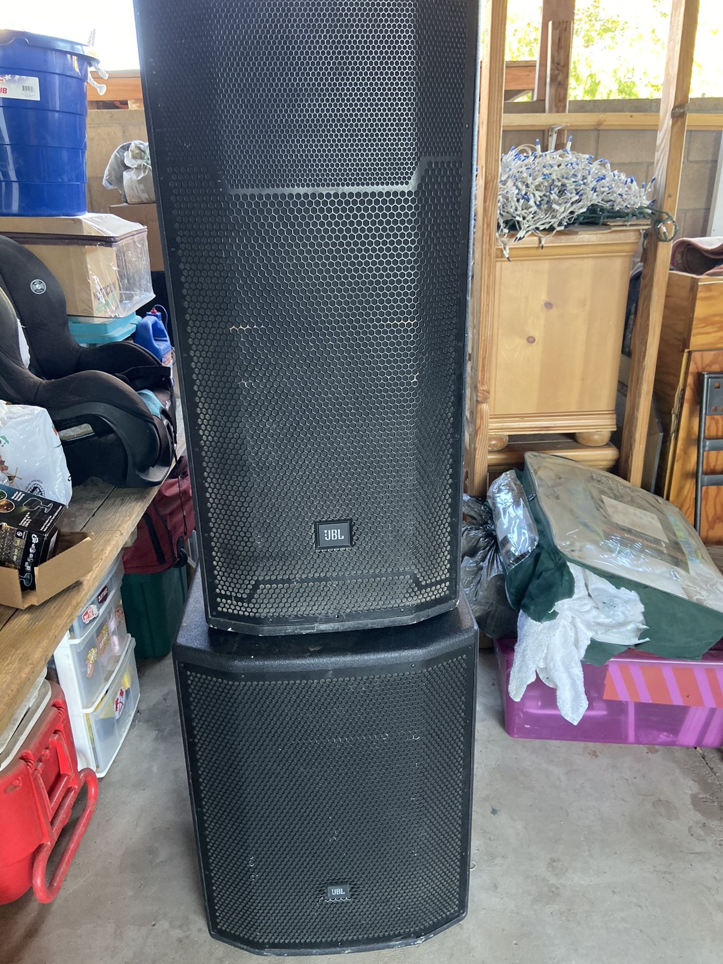 JBL 18 inch PRX800 Sub, JBL PRX735 Tower for Sale in Los Angeles, CA ...