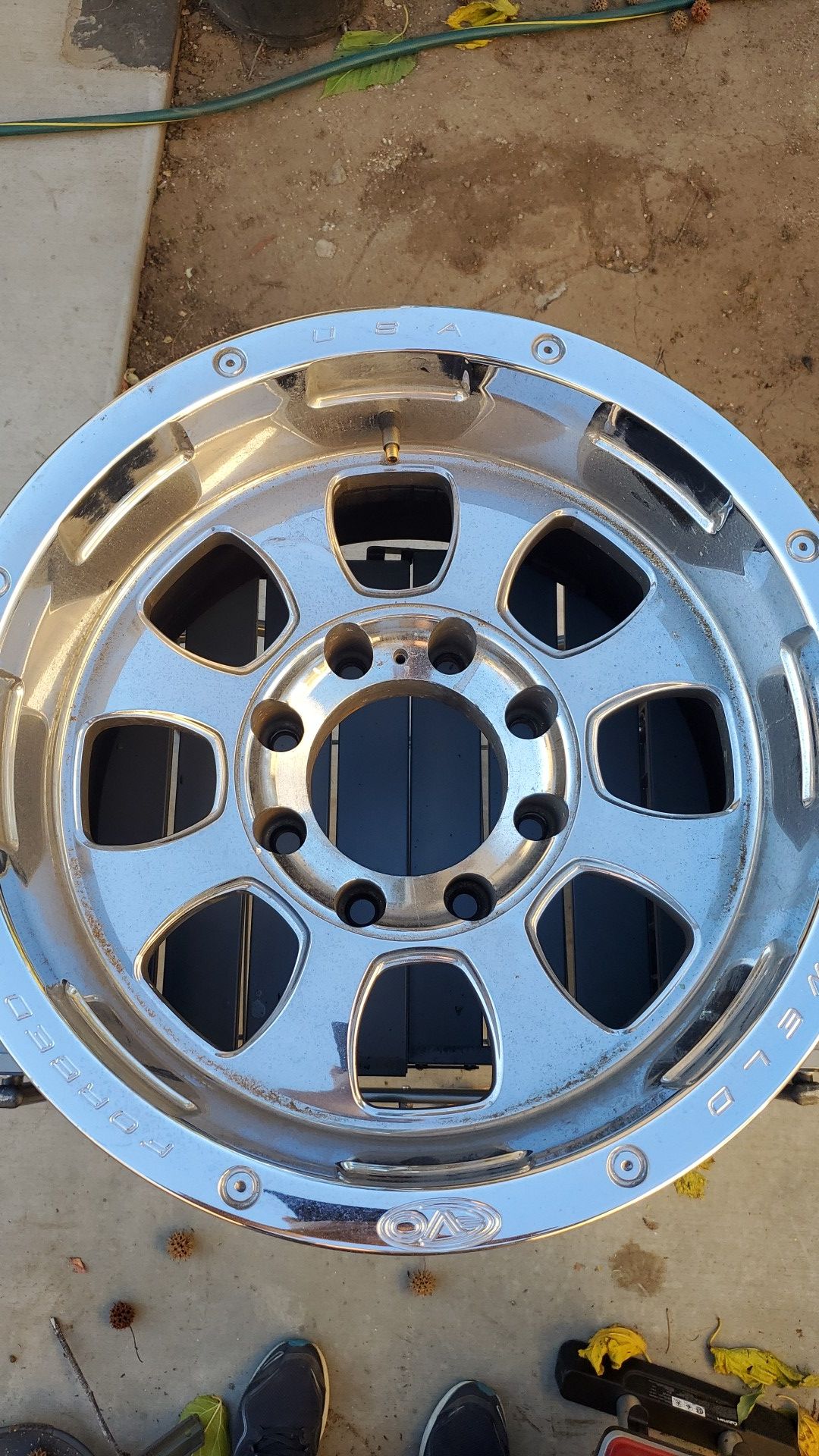 18x10 Weld Forged wheels 8 lug for Sale in Lake View Terrace, CA - OfferUp
