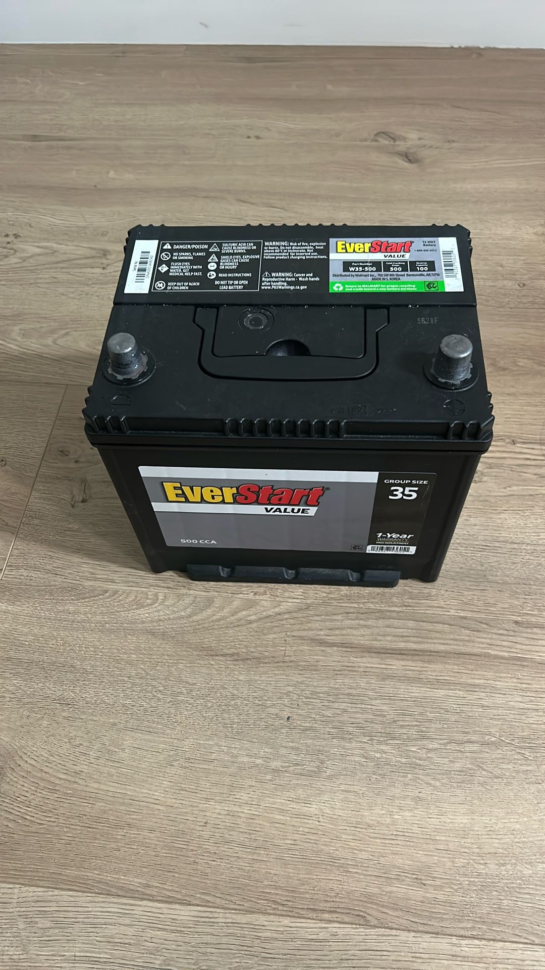 Car Battery Size 35 for Sale in Spring Valley, CA - OfferUp