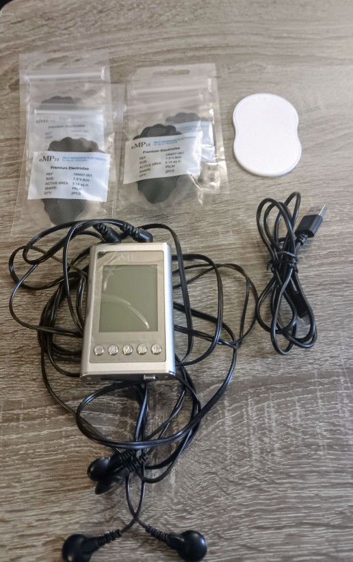 Silver "eMP10" Portable TENS/EMS Unit Massager Bundle- #k143268 for ...