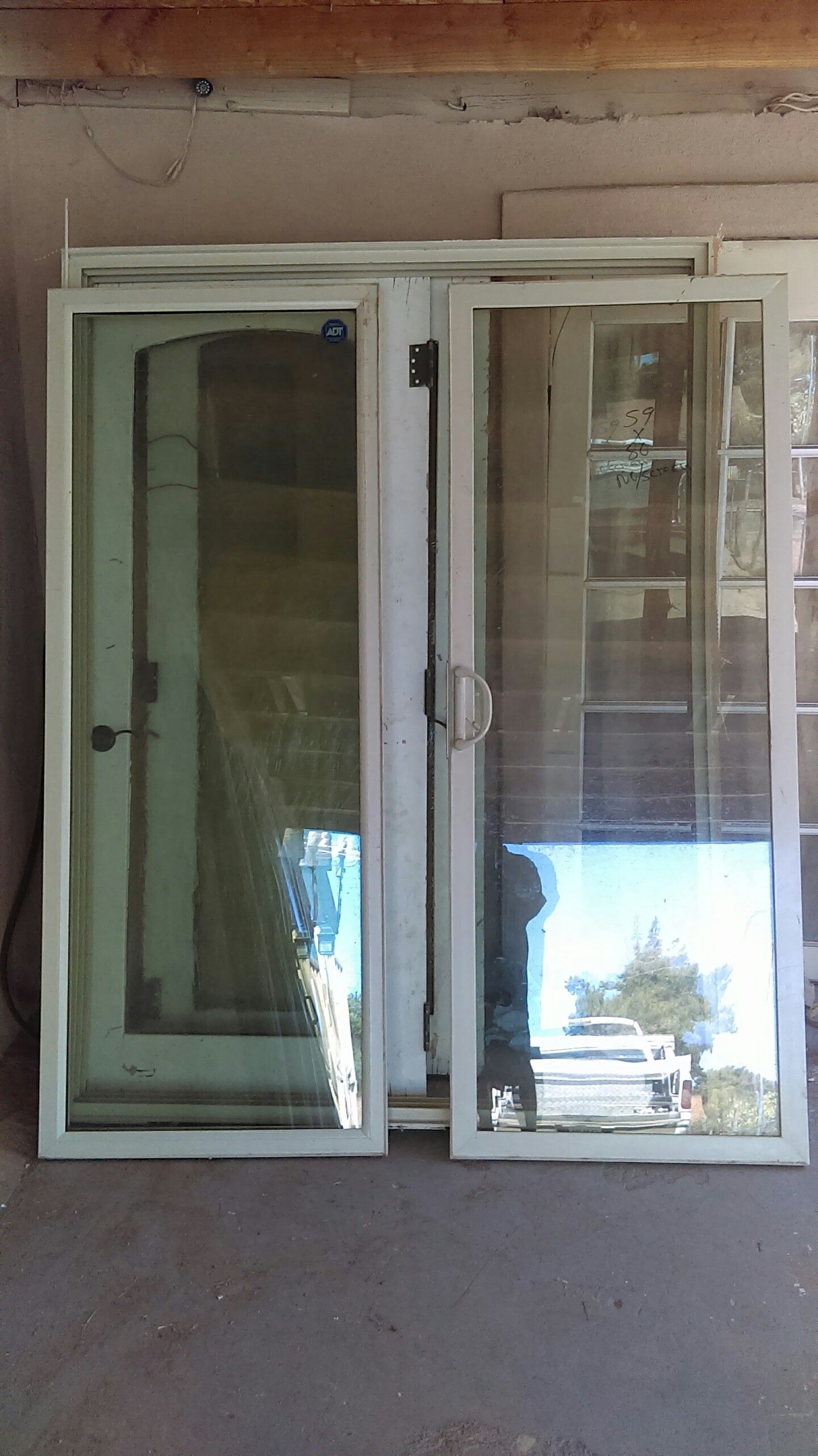Arcadia sliding door 60X80 double pane low-e glass (no screen) for Sale ...
