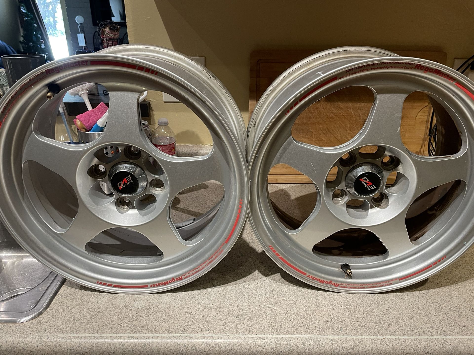 4x100 15x7 Regamaster Reps Civic Integra B16 B18 B20 Vtec Crx Only 2 ...
