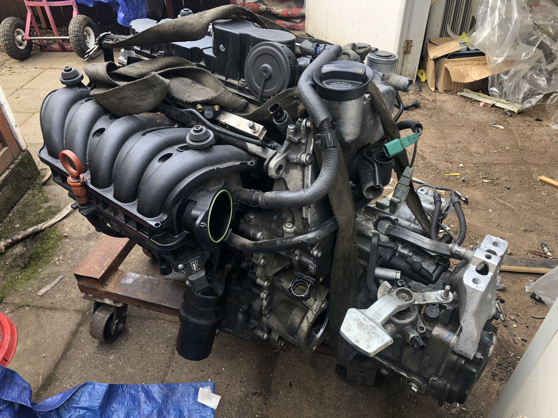 2010 Volkswagen Jetta 2.5l 5 cylinder engine with manual transmission ...