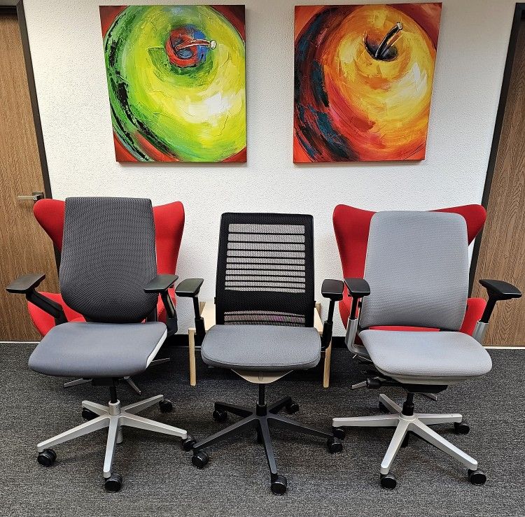 NEW&USED STEELCASE LEAP-THINK-GESTURE-AMIA AVAILABLE PICK UP- SHIPPING ...