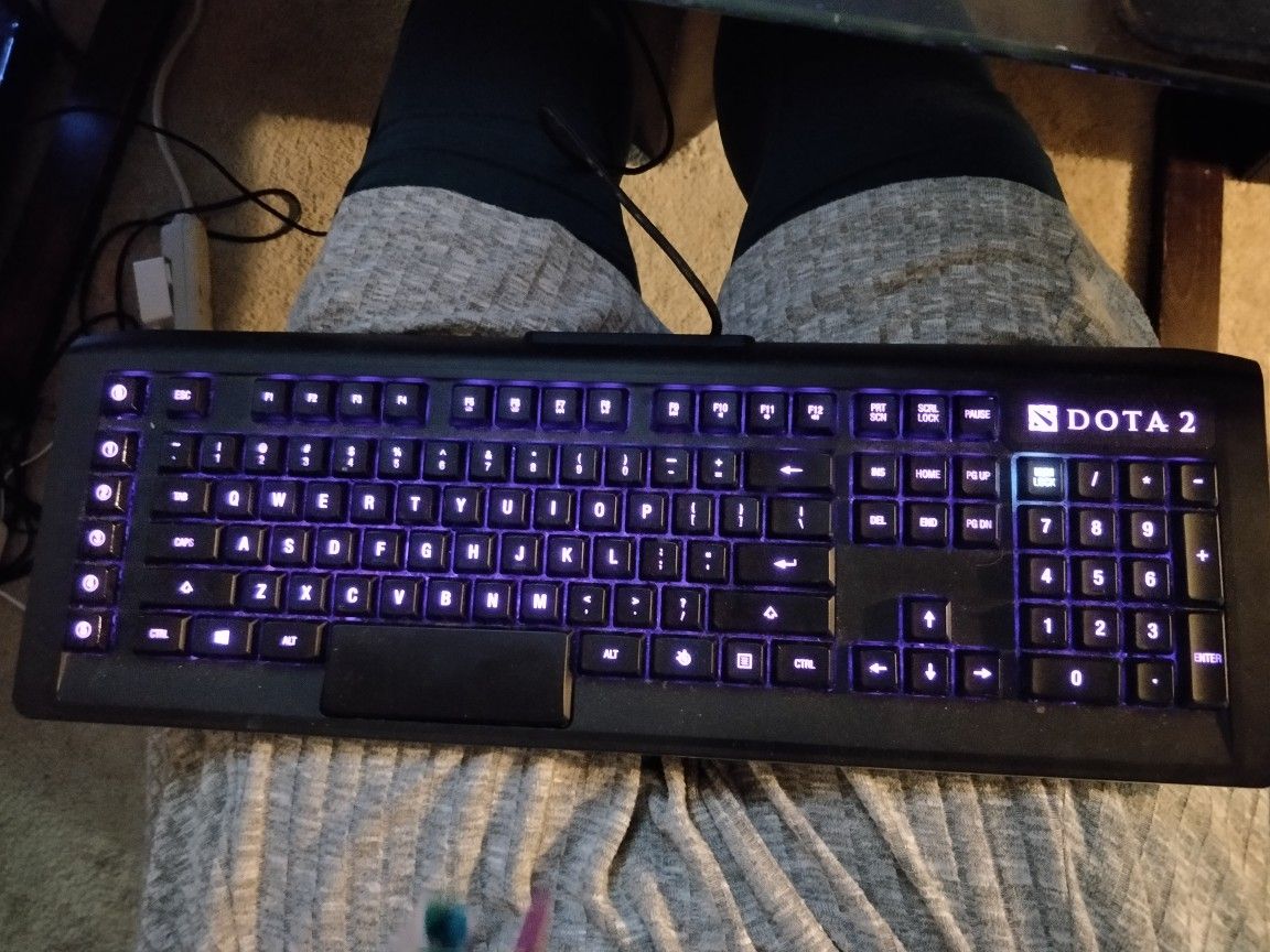 Limited Edition Steelseries Apex M800 Dota 2 Keyboard for Sale in ...