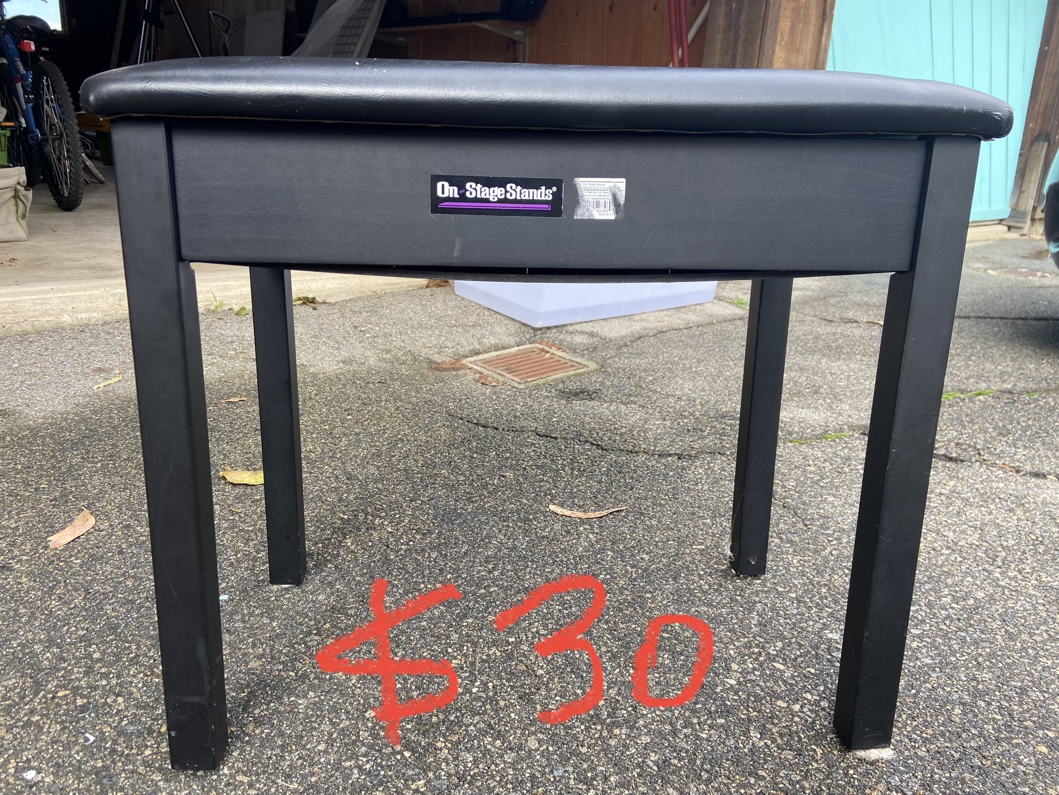 On-Stage Classic Piano Bench With Storage for Sale in Encinitas, CA ...