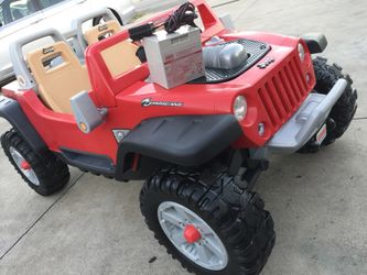 Jeep Hurricane Power Wheels Red