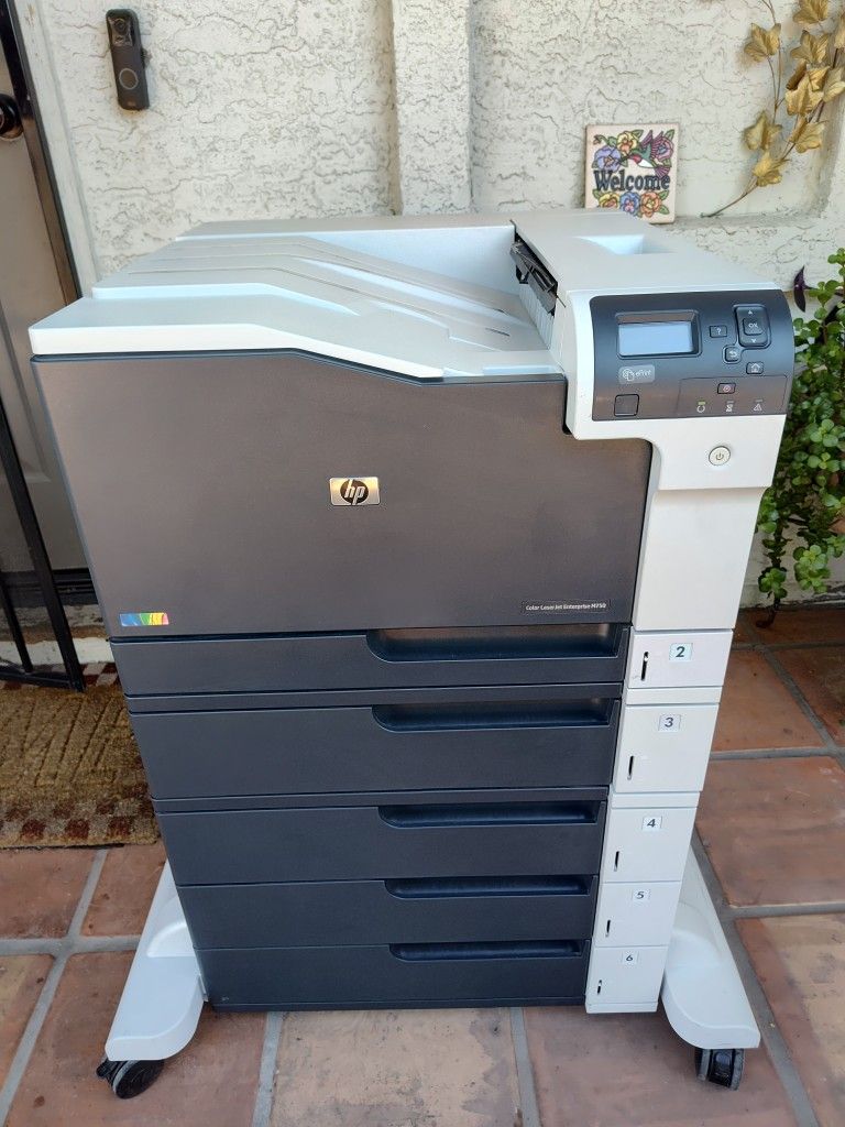 HP COLOR LaserJet M750 Printer (duplex) for Sale in Phoenix, AZ - OfferUp