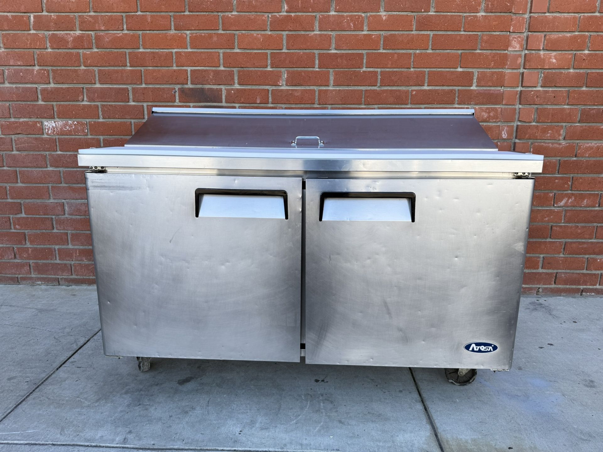 Atosa MSF8303 - 60" Commercial Refrigerated Salad / Sandwich Prep Table ...