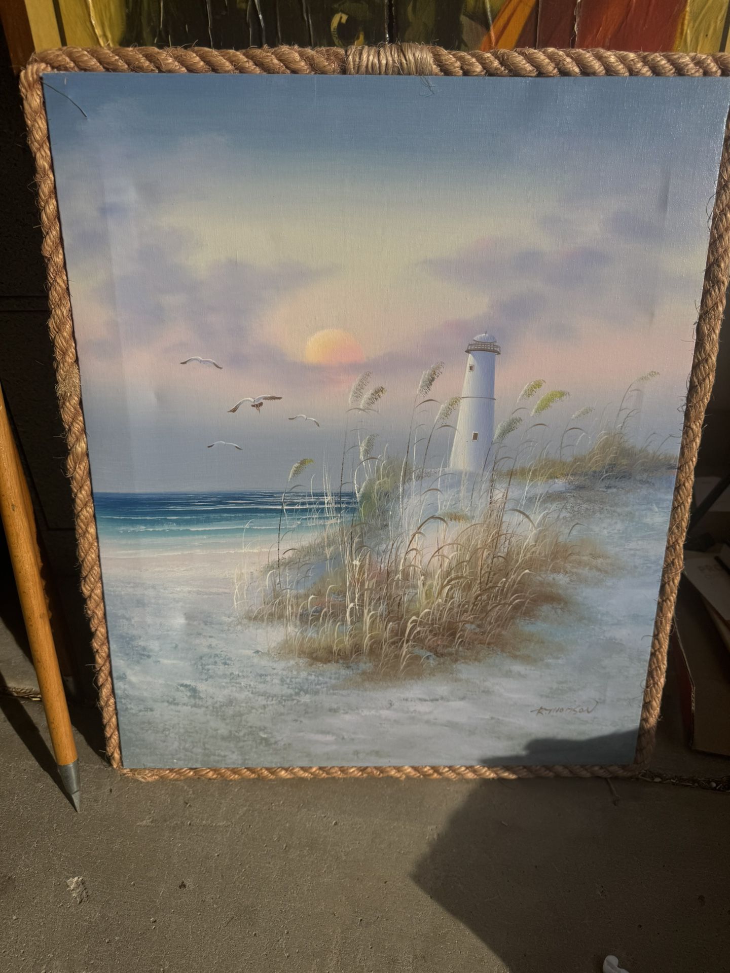 large R.Thomson oil painting for Sale in North Las Vegas, NV - OfferUp