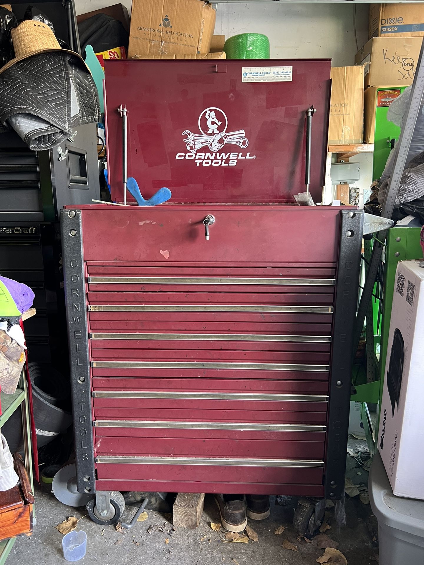 CORNWELL Tool Box Tool Cart $300 for Sale in Pittsburg, CA - OfferUp