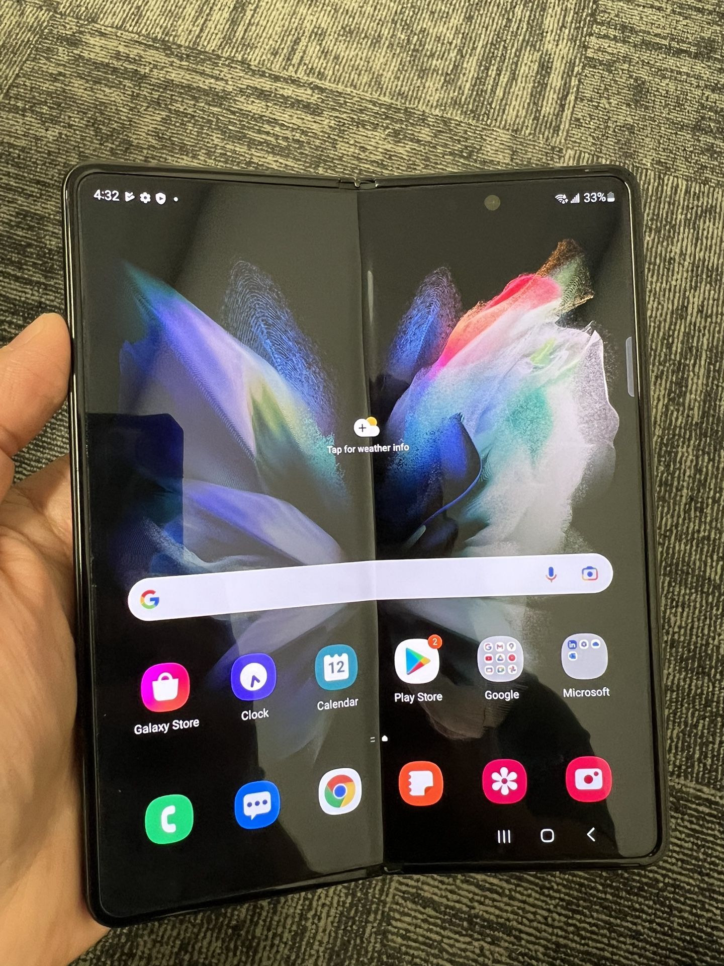 Samsung Galaxy z fold 3 5G Unlocked 256GB for Sale in Delray Beach, FL ...