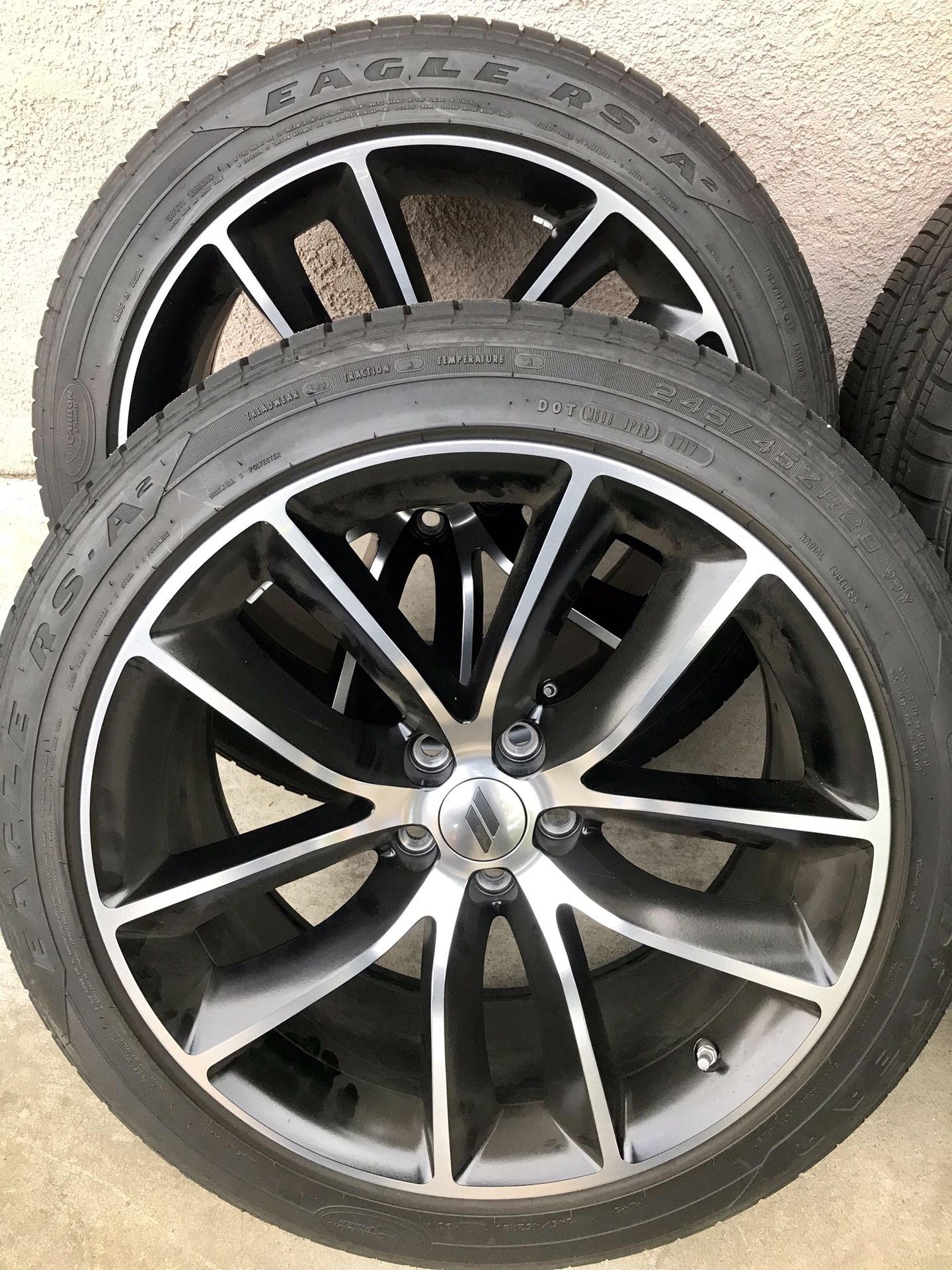 20x9” Scatpack wheels 245/45/20 Tires Charger Challenger SRT SRT8 rims for Sale in San Jose, CA ...