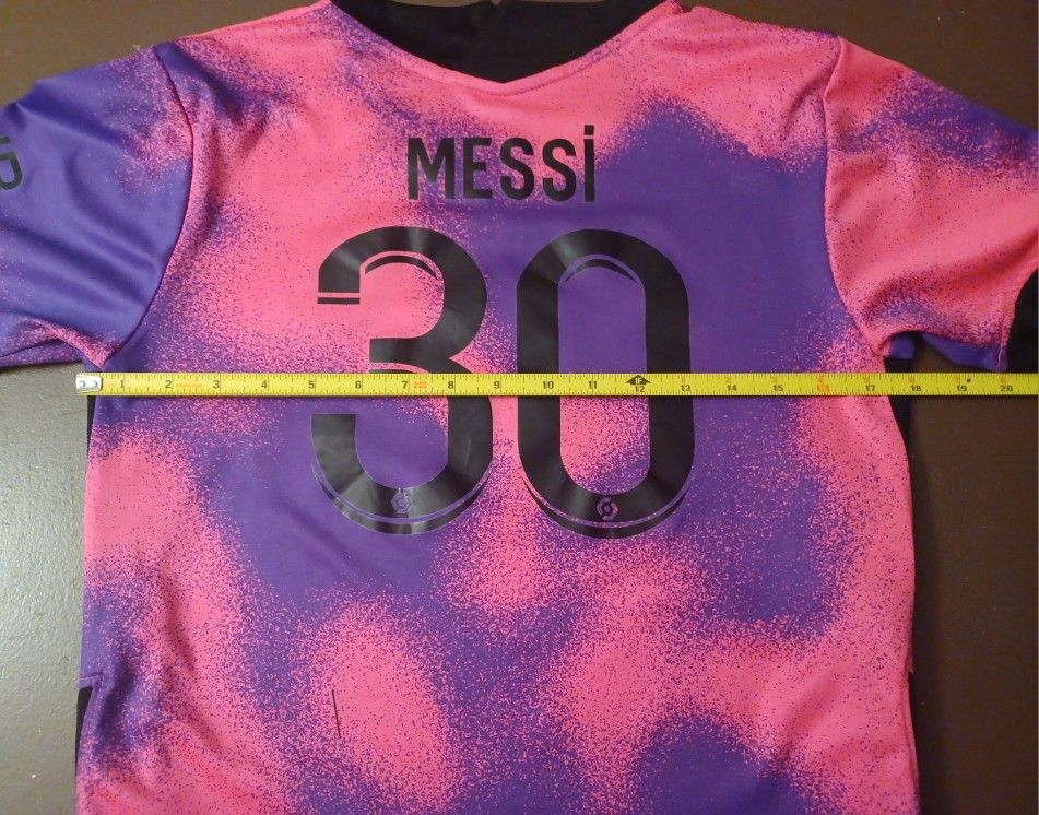 Messi soccer futbol jersey Paris Saint-Germain Accor Live Limitless ...