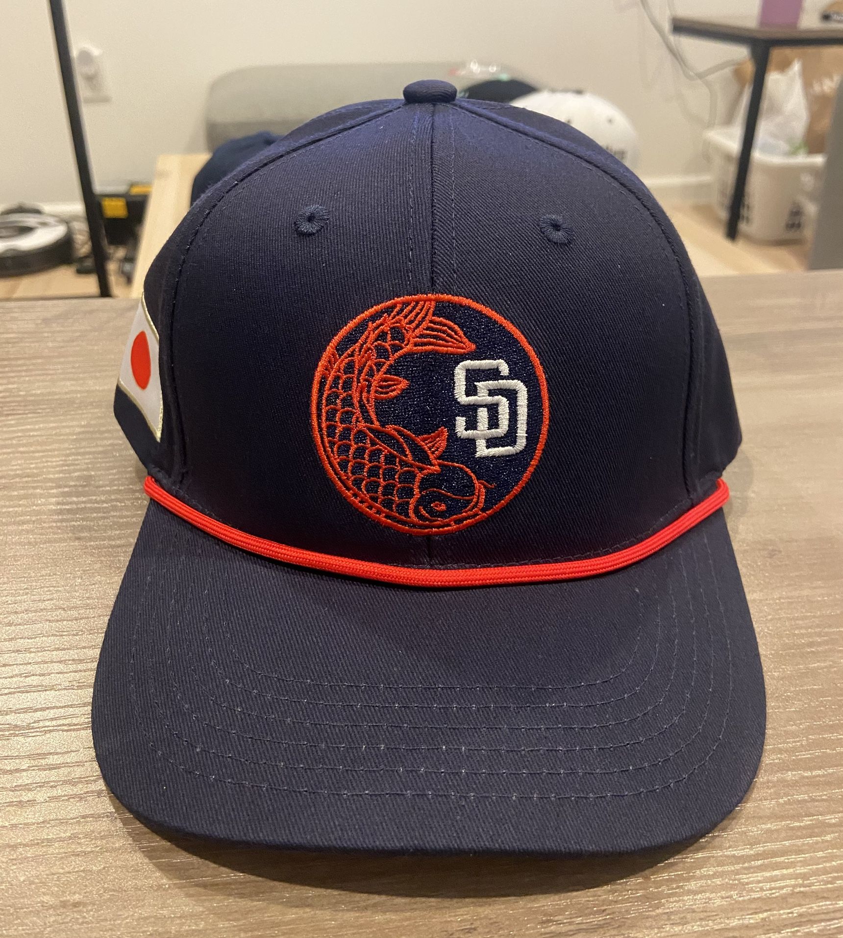 San Diego Padres Japanese Heritage Adjustable BRAND NEW Cap Hat 2024 ...