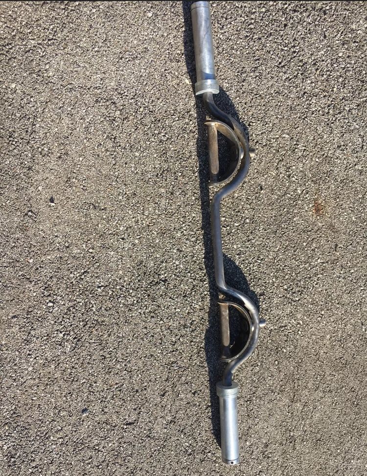 Gaspari Criterion curl bar rotating handles or trade for gym stuff for ...