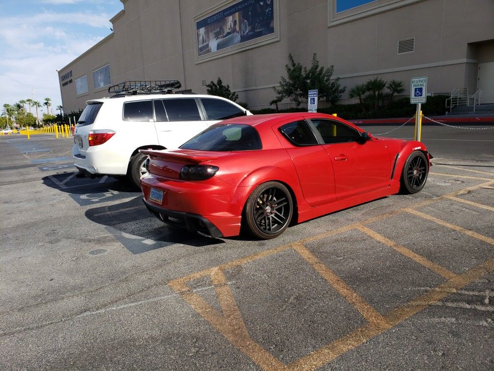 Mazda Rx8 Custom Red