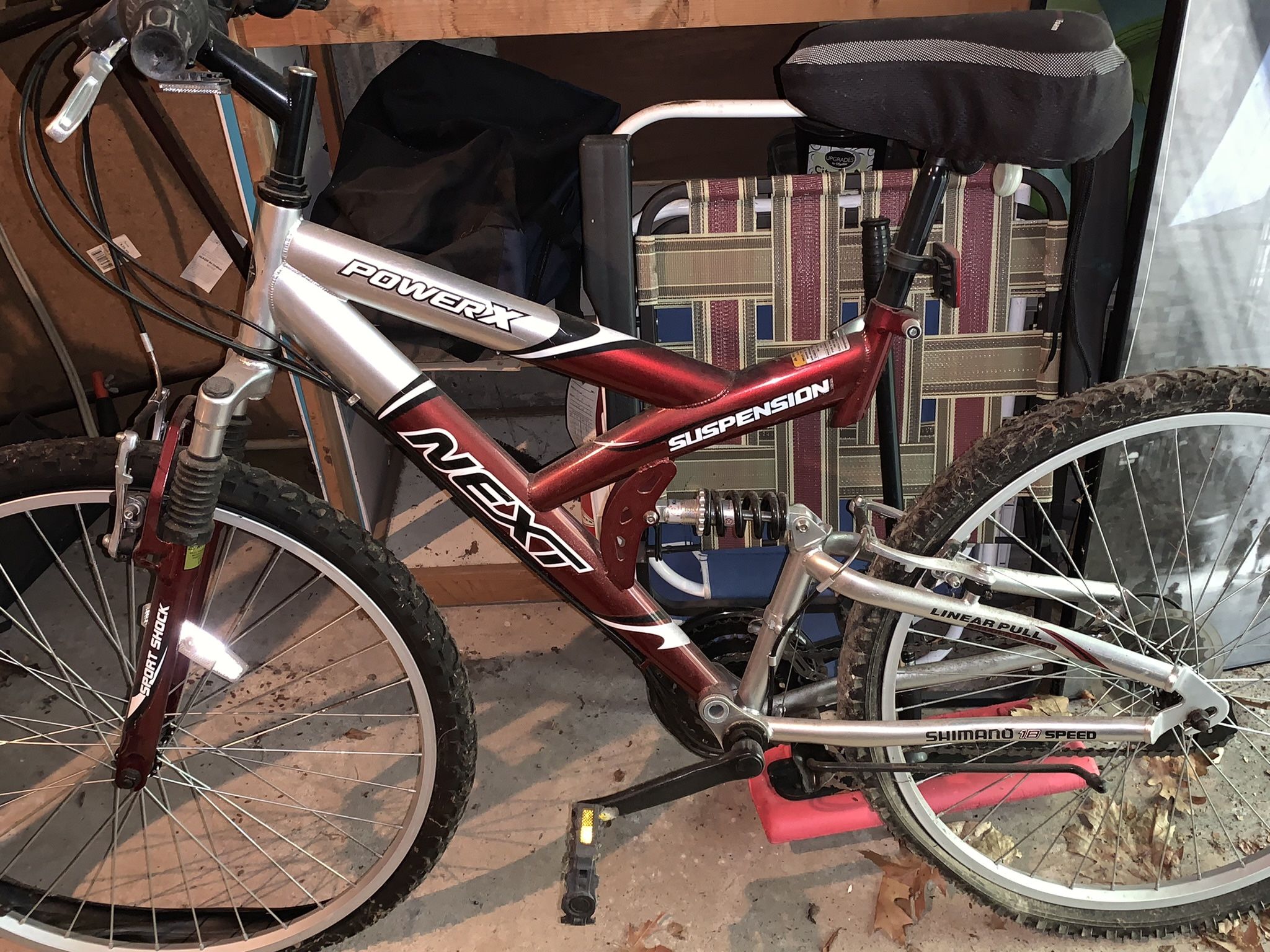 26” Next Power X Suspension Shimano 18 Speed Men’s Mountain Bike w ...