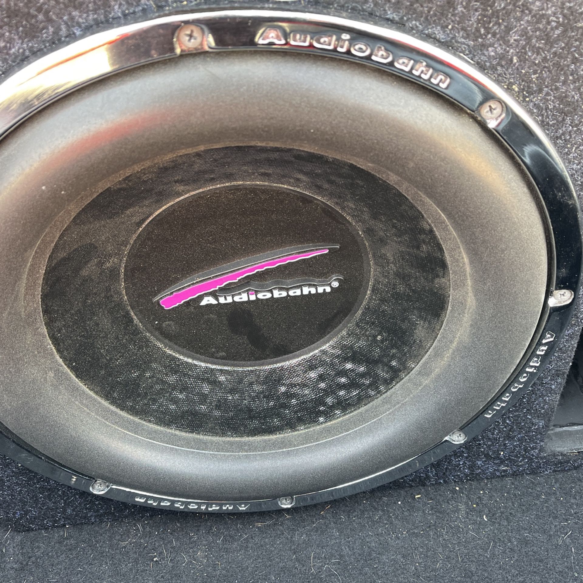 12 Audiobahn Subwoofers for Sale in Victorville, CA - OfferUp
