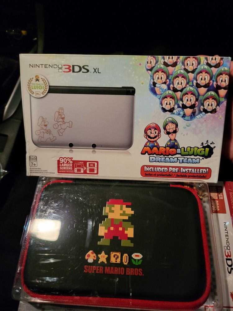 Mario And Luigi Dream Team 3ds Xl