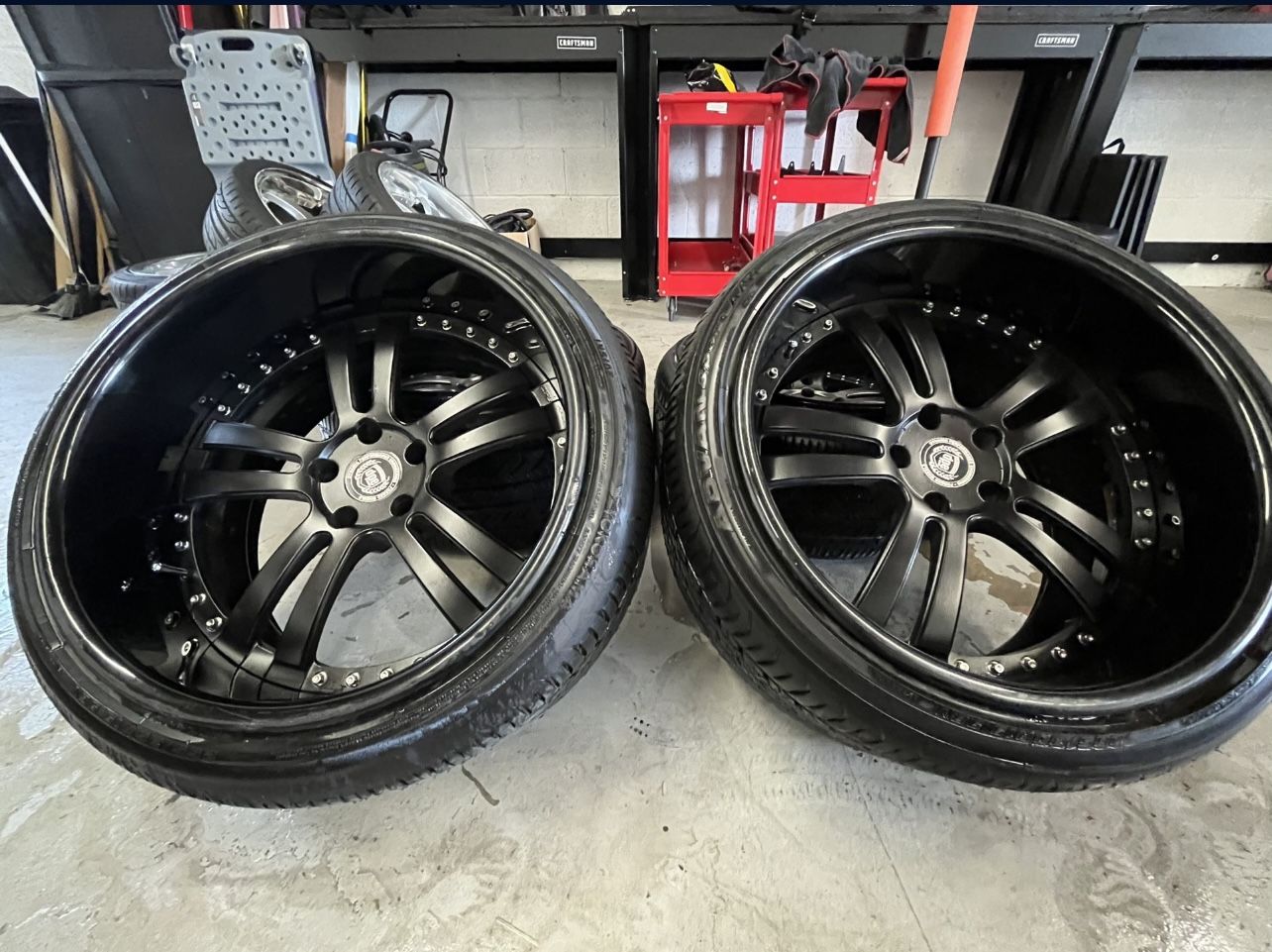 3 Piece Wheels For Sale Or Trade for Sale in Banning, CA - OfferUp