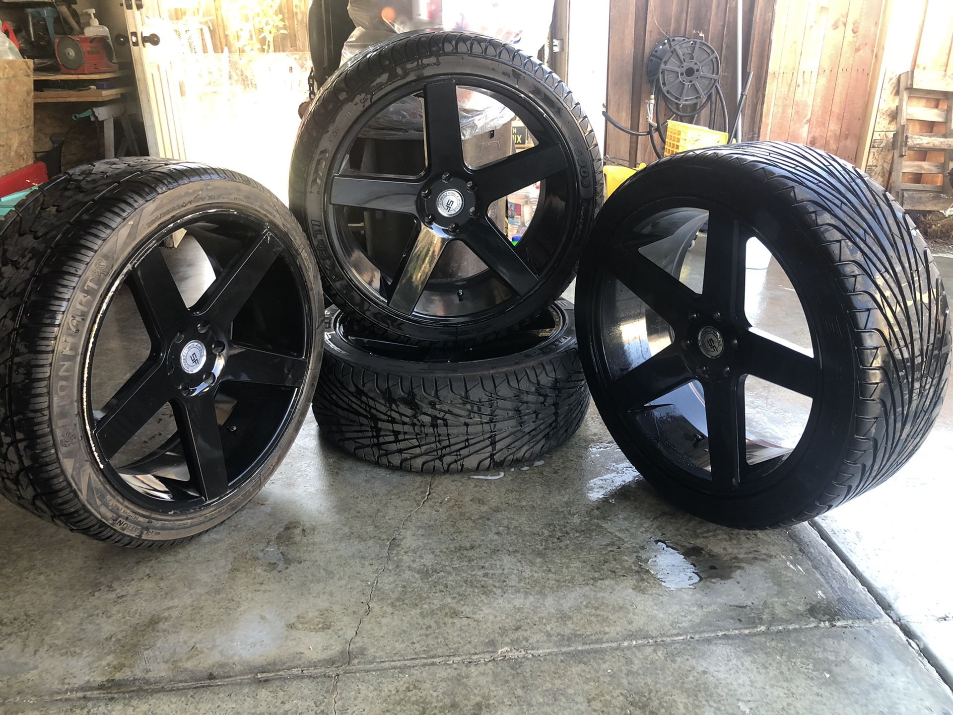 24 Inch Rims &Tires! for Sale in Woodland, CA - OfferUp