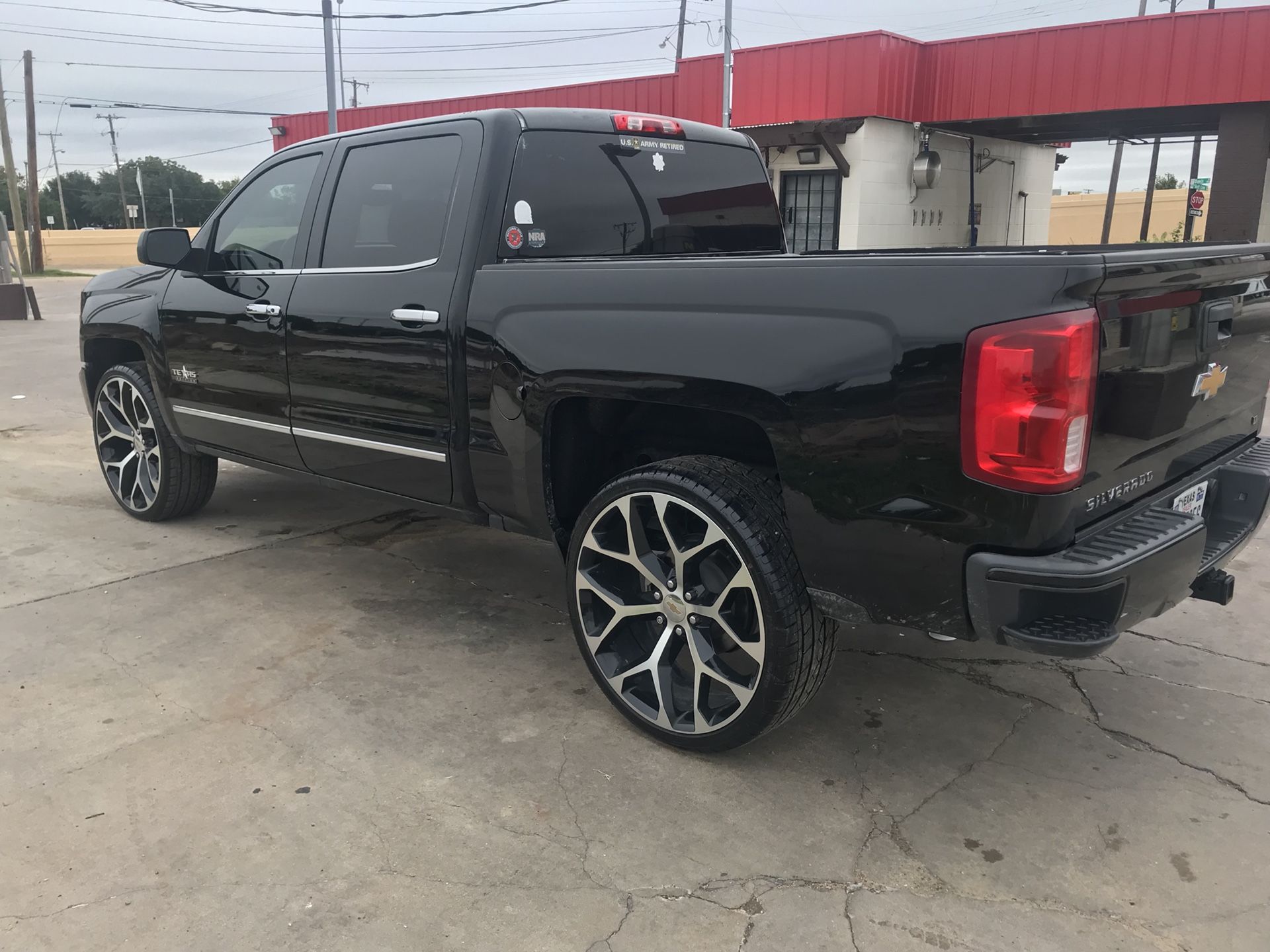 2014 silverado ltz 26 replicas leather seats 60k miles for Sale in ...