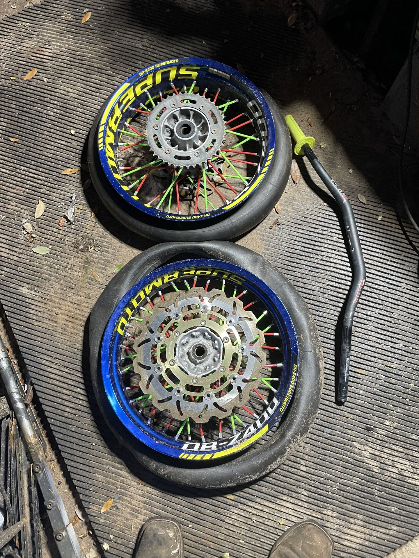 Suzuki DR-Z400 Super Moto Rims for Sale in Magnolia Square, FL - OfferUp
