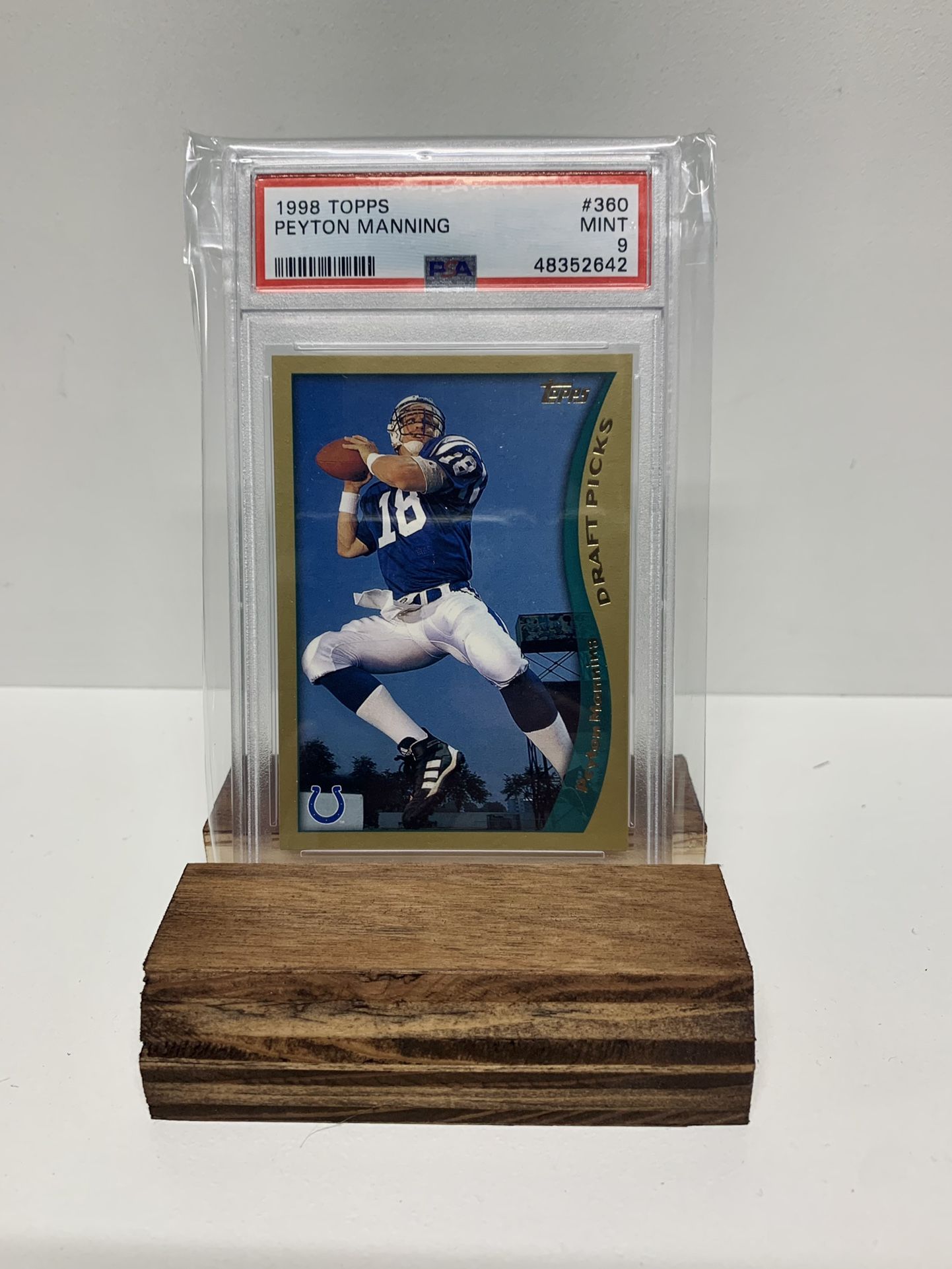 Peyton Manning Rookie Card