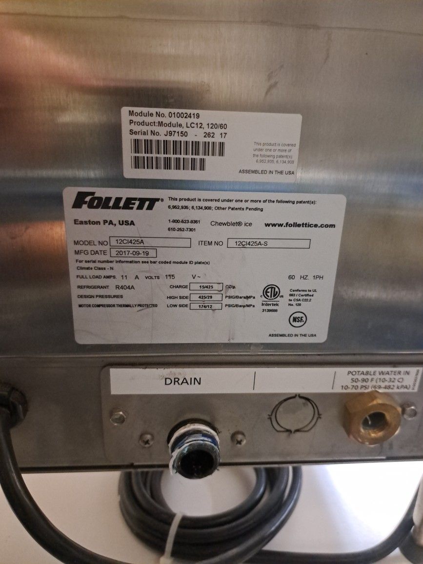 Folllett Ice Machine for Sale in Las Vegas, NV - OfferUp