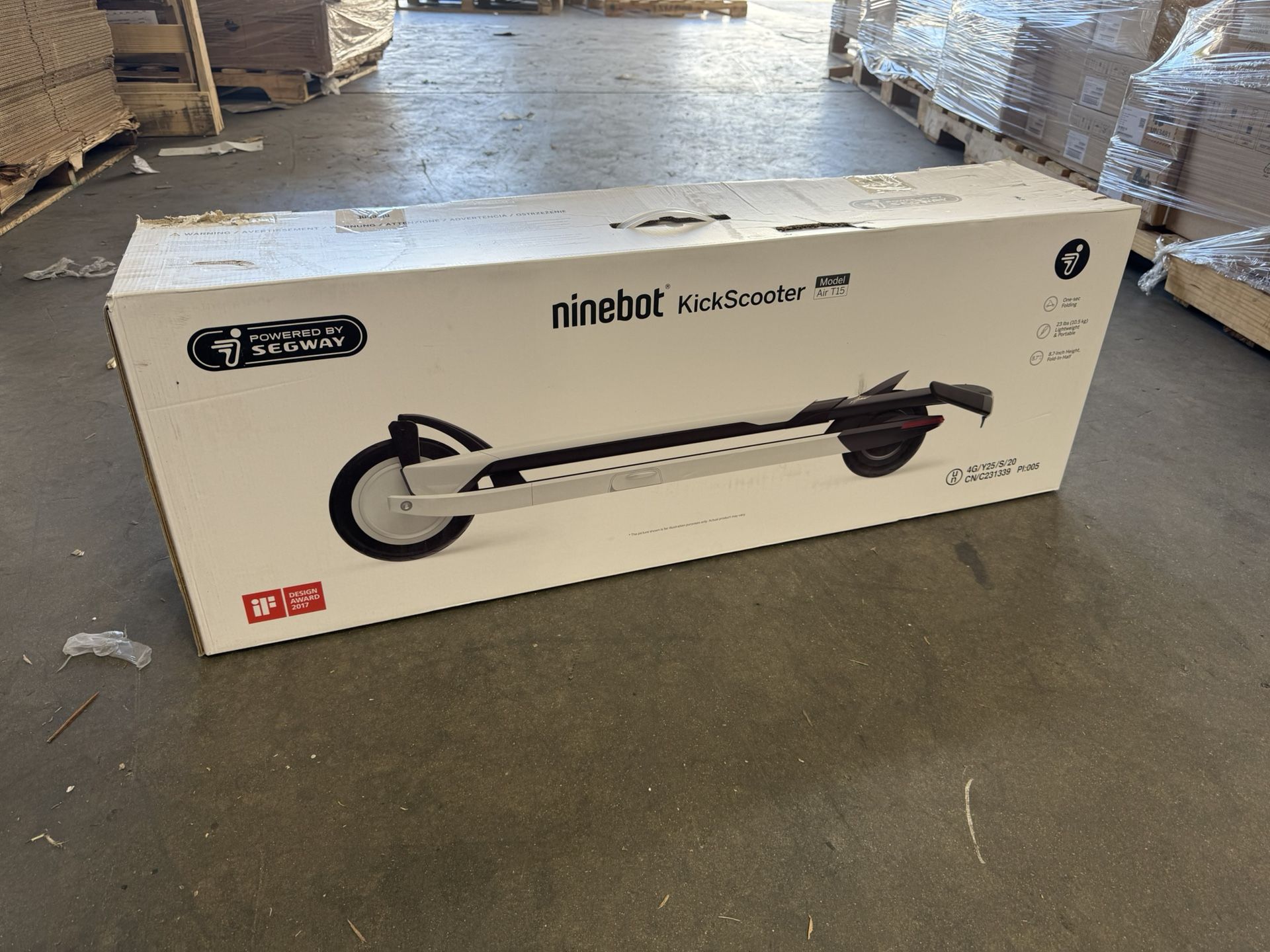 New Segway Air T15 Electric Scooter – Never Used! for Sale in Placentia ...