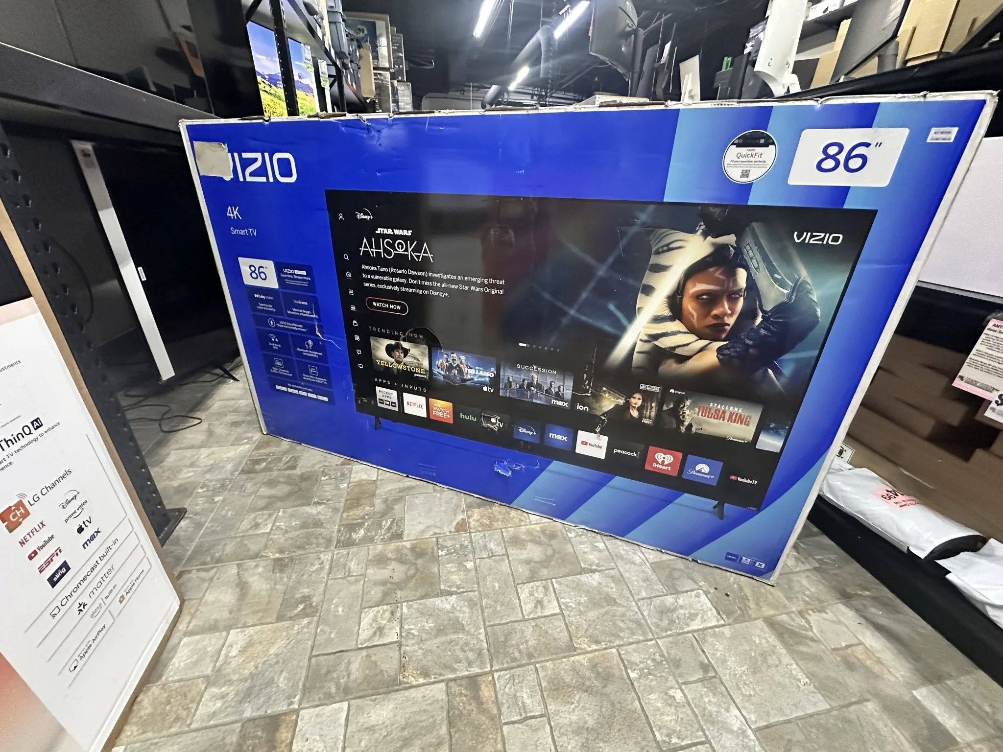 86" VIZIO 4K LED HDR SMART V4K86C-0804 for Sale in Tempe, AZ - OfferUp