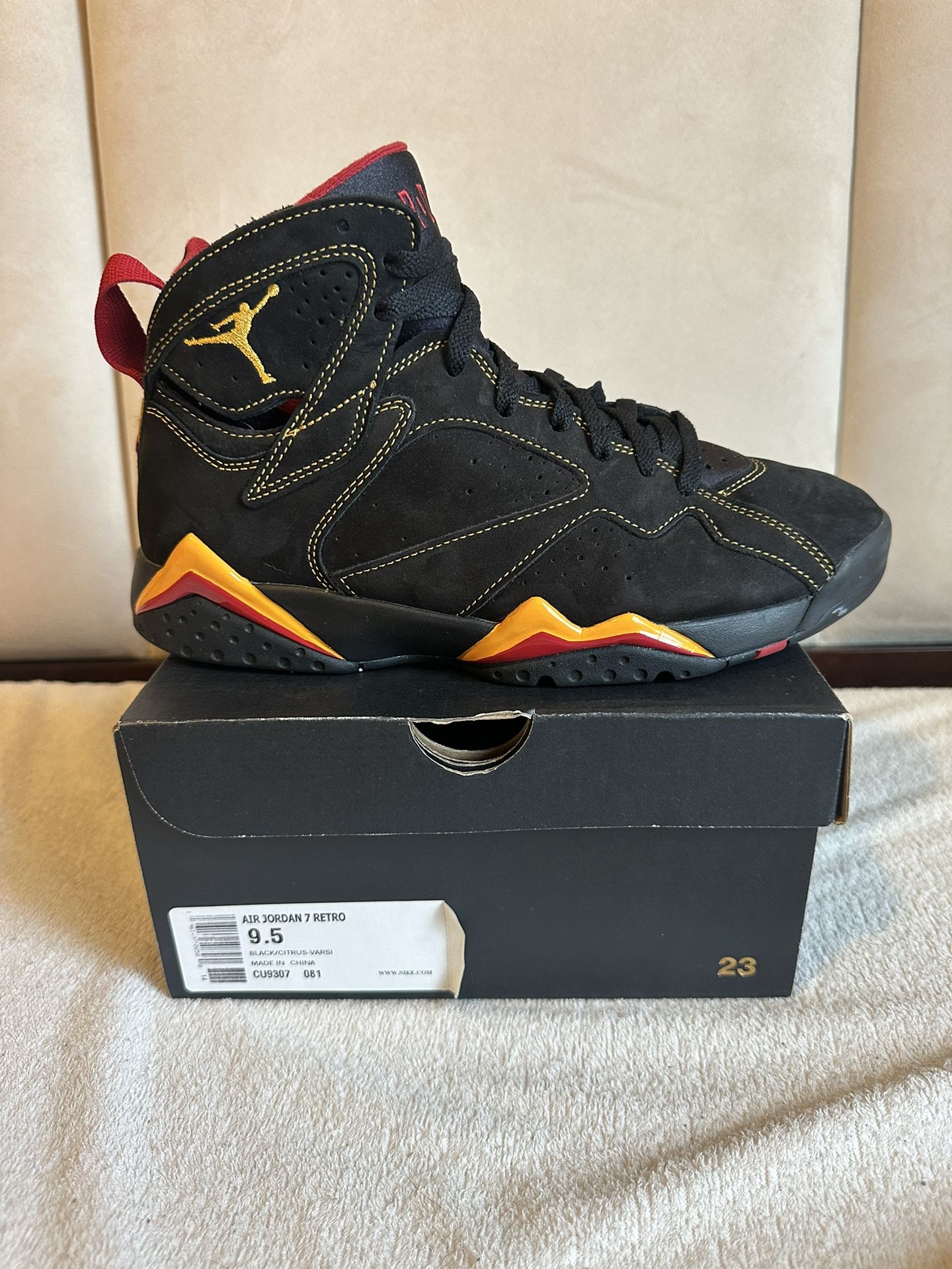 Clean Pair Size 9.5M Jordan 7 Retro “Citrus” Lightly Used for Sale in ...