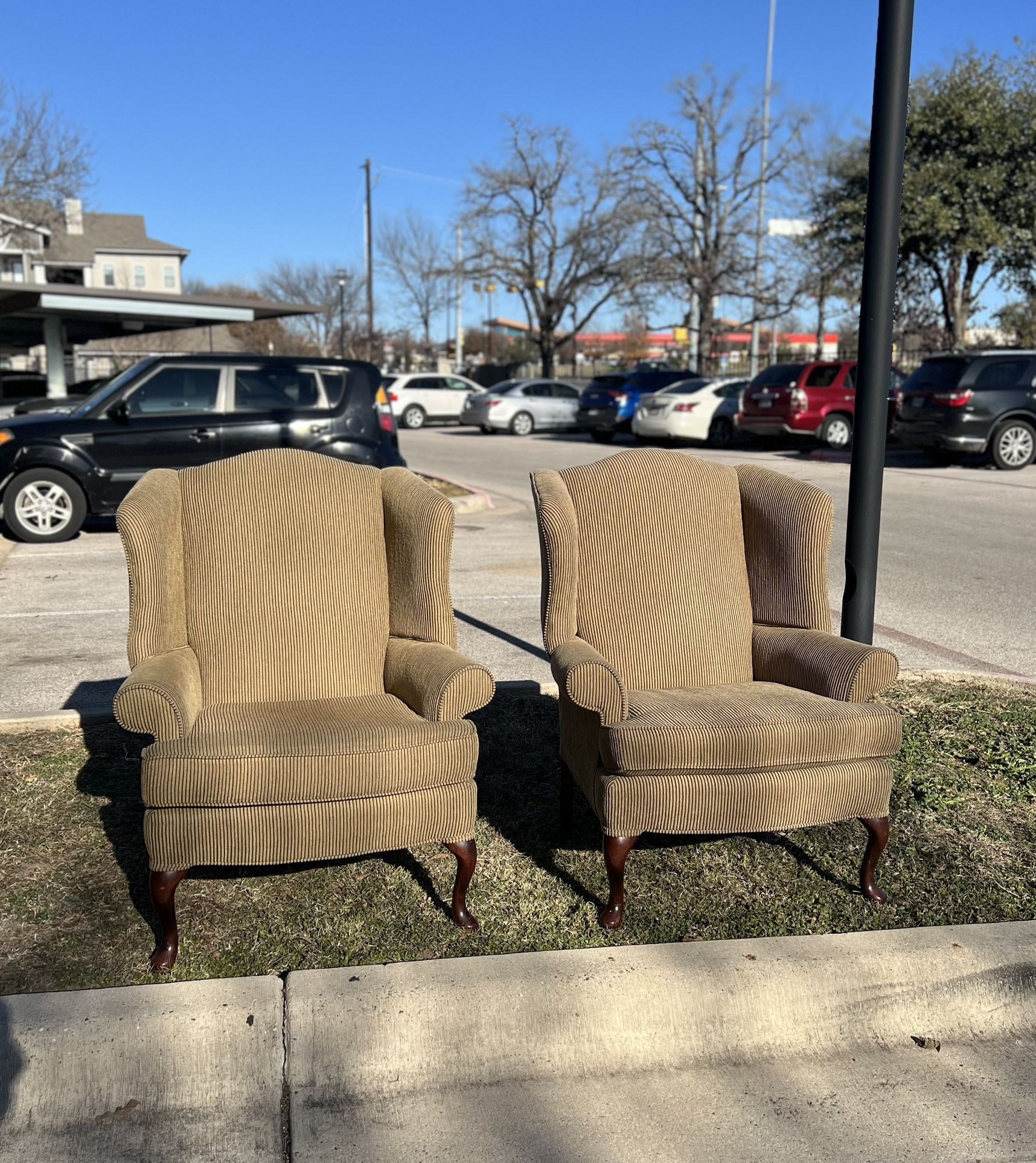 Vintage Wingback Chairs for Sale in Cedar Park, TX - OfferUp