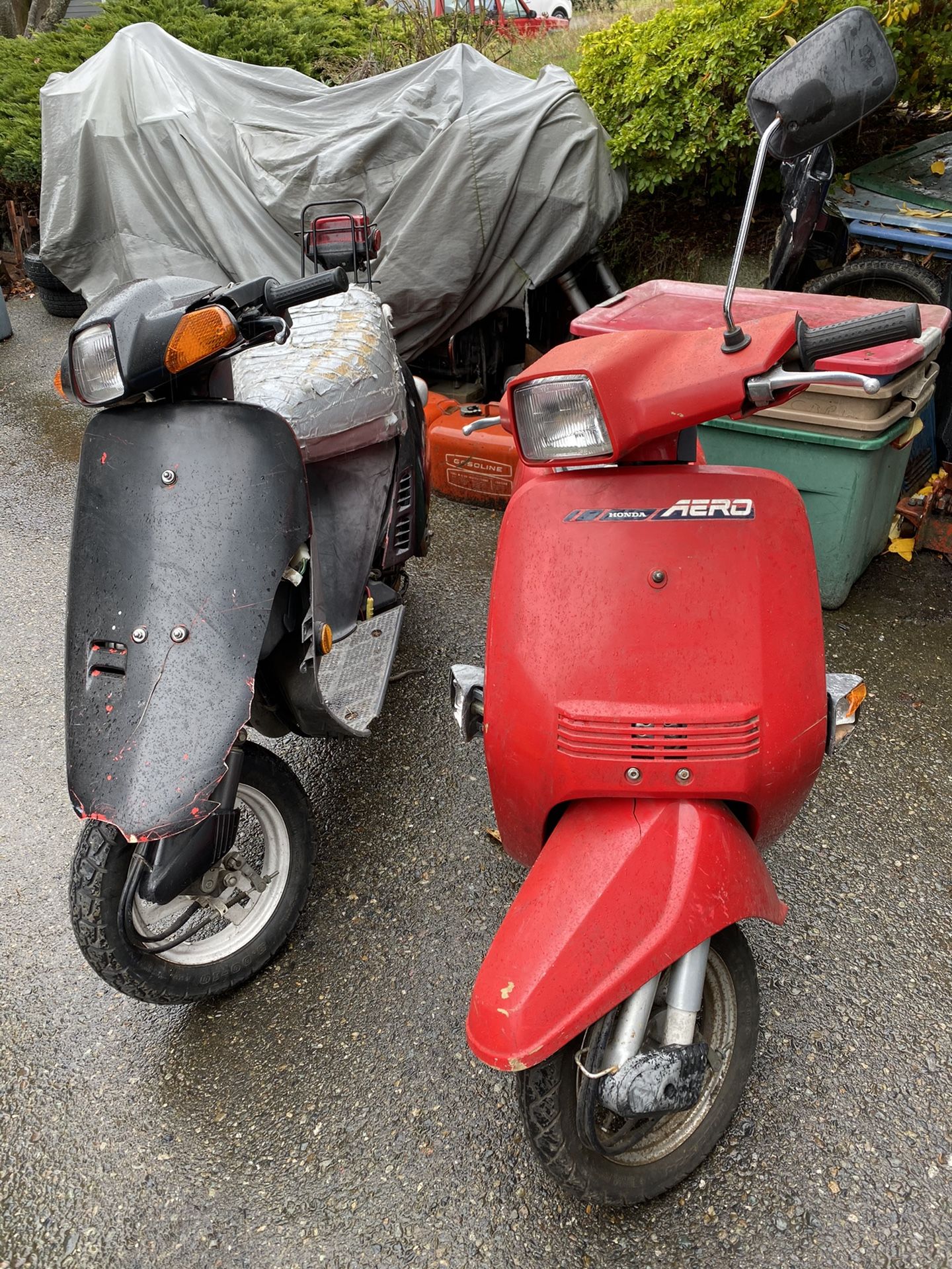 Two Honda Scooters Aero 50 Elite S NB50 SA50 parts or repair for Sale ...