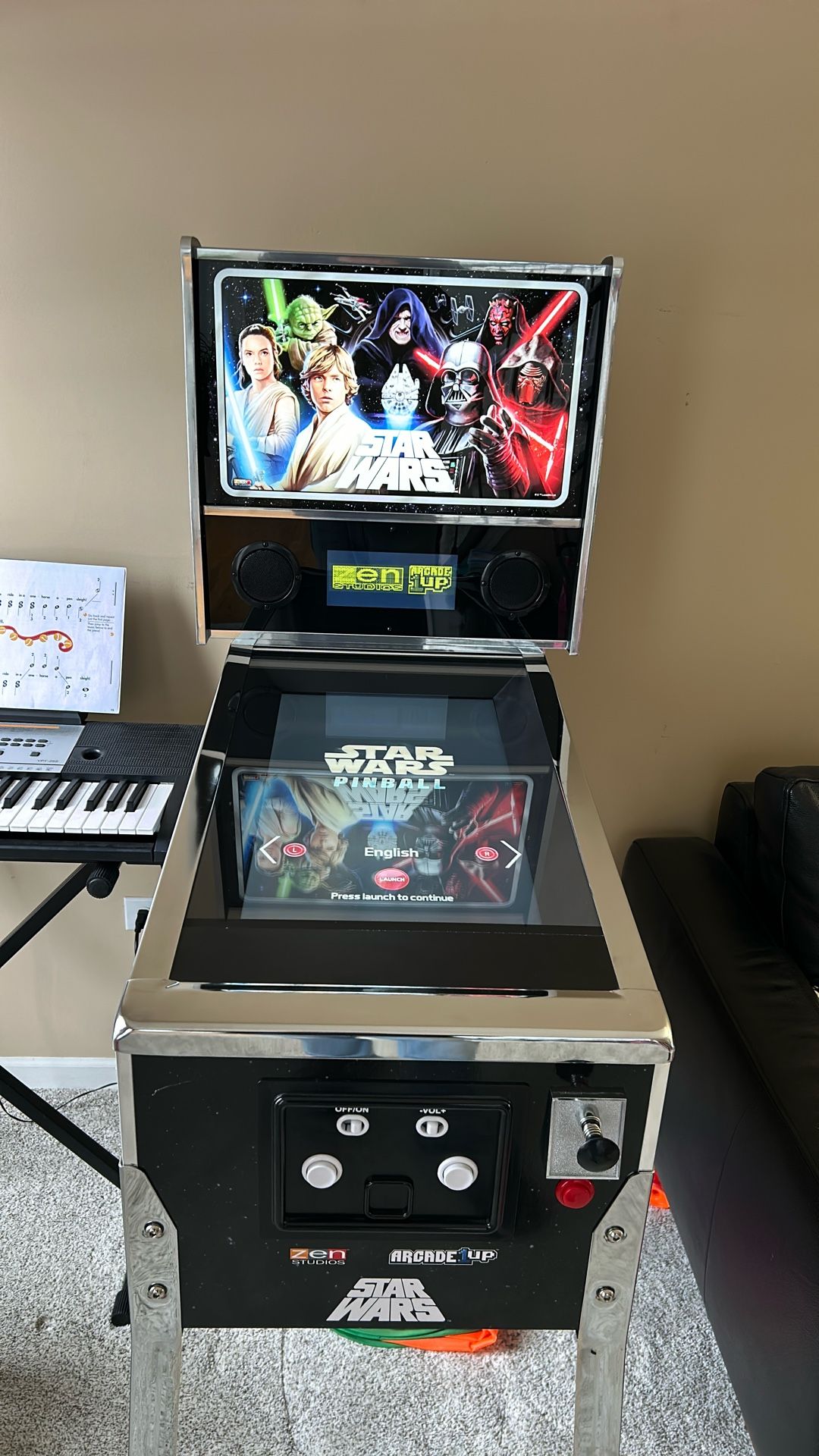 Star Wars Arcade 1up Virtual Pinball Machine for Sale in Plainfield, IL ...