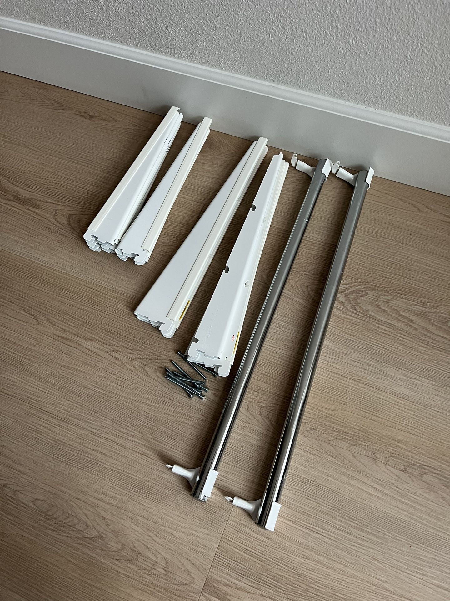 6'W x 7’H Adjustable Shelf System for Closet - The Container Store ...