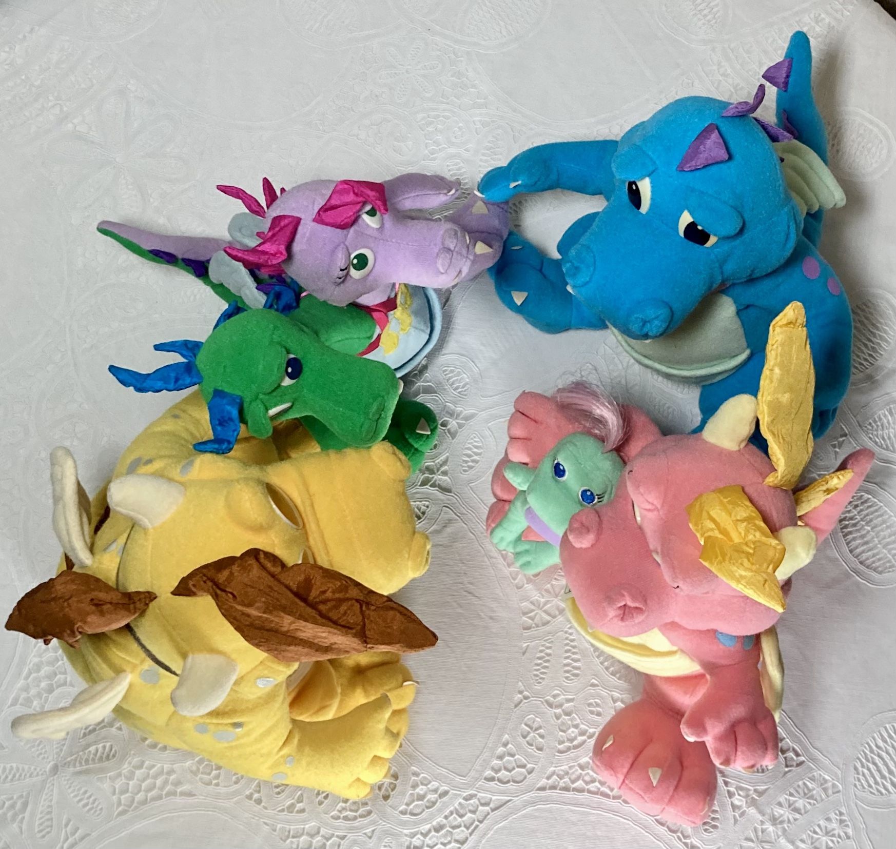 Dragon Tales Zak And Wheezie Plush