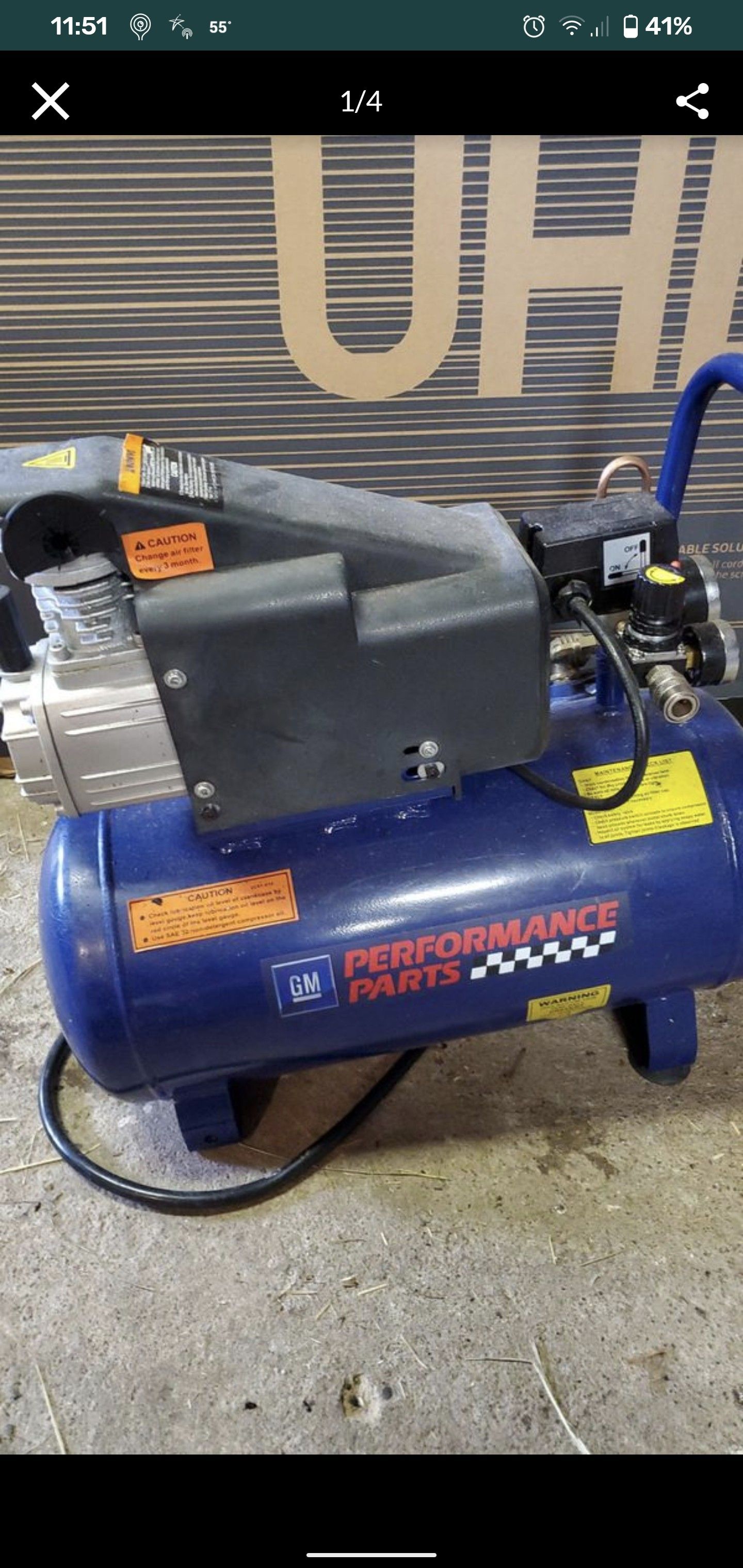 GM air compressor for Sale in Toutle, WA - OfferUp