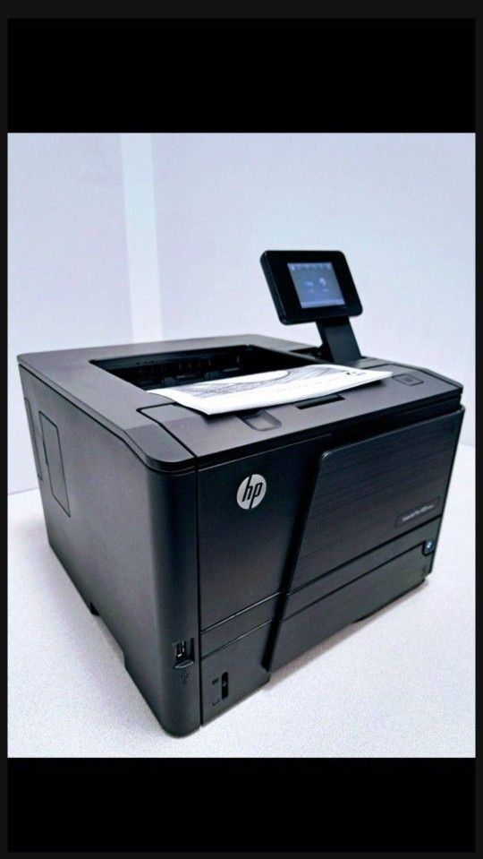Laser Printer Hp LaserJet Pro 400 M401dw || WIRELESS || Prints Double ...