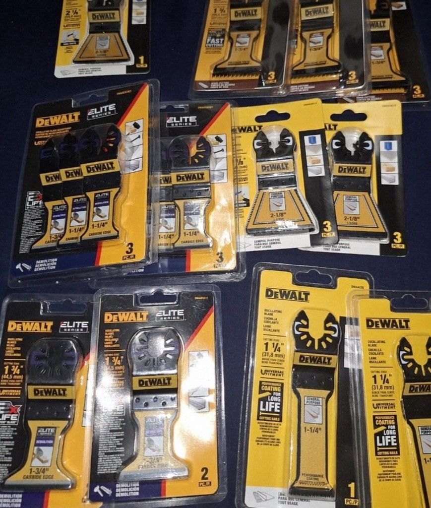 Dewalt Multi-tool Oscillating Blades for Sale in Tacoma, WA - OfferUp