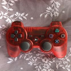 Red Ps3 Controller