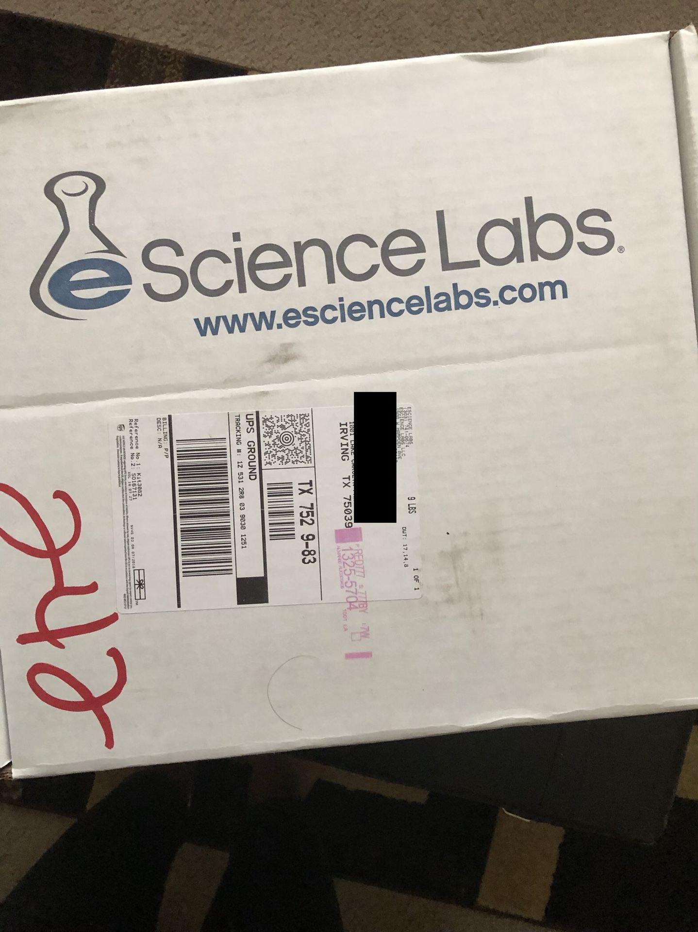 eScience Labs ENVR 1401 lab kit (Kit#3082) for Sale in Coppell, TX - OfferUp