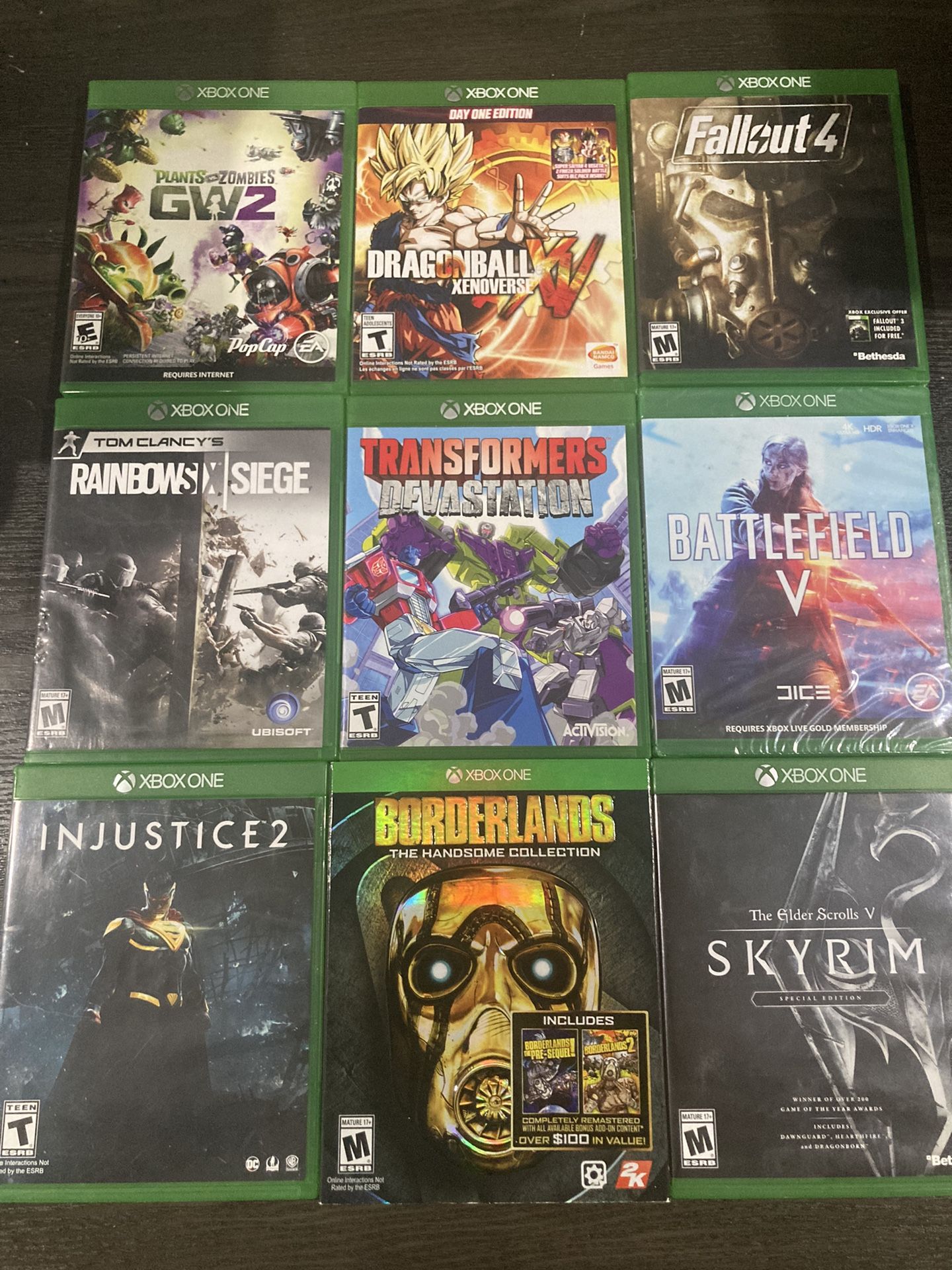 Xbox One Games List